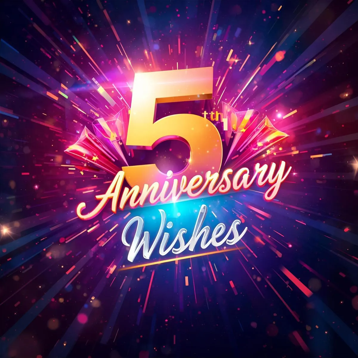 543+5th Anniversary Wishes for 2026